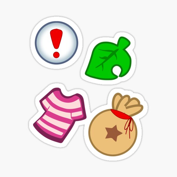 Animal Crossing Symbols Stickers | Redbubble