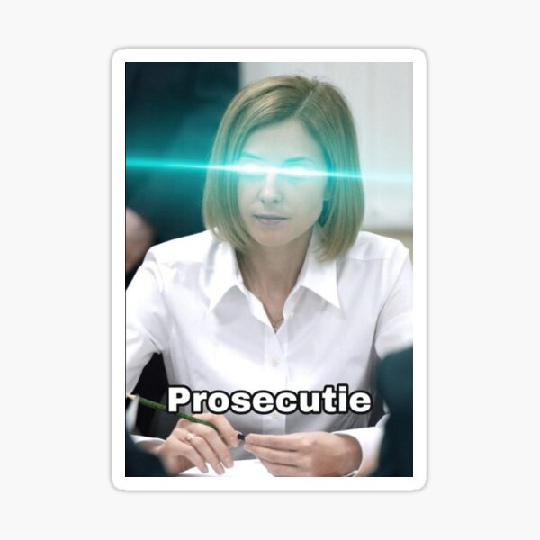 "Natalia Poklonskaya Prosecutie" Sticker by Greek-Lumbago | Redbubble