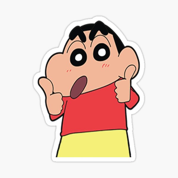 "Crayon Shin-chan" Sticker for Sale by MAKROV | Redbubble