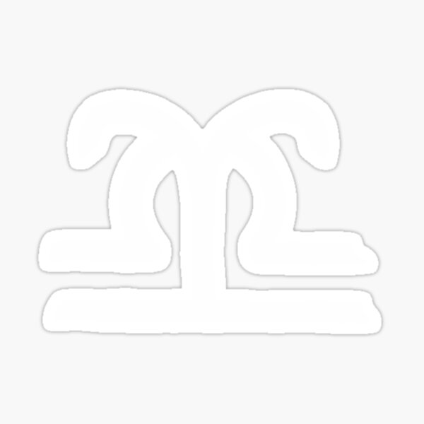 "Libra and Aries Combined Zodiac Signs Double Horoscope Symbols in ...