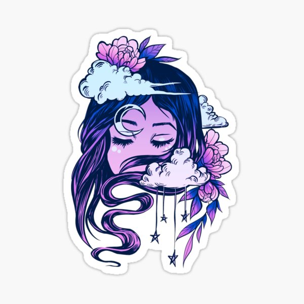 "Sleepy" Sticker for Sale by retkikosmos | Redbubble