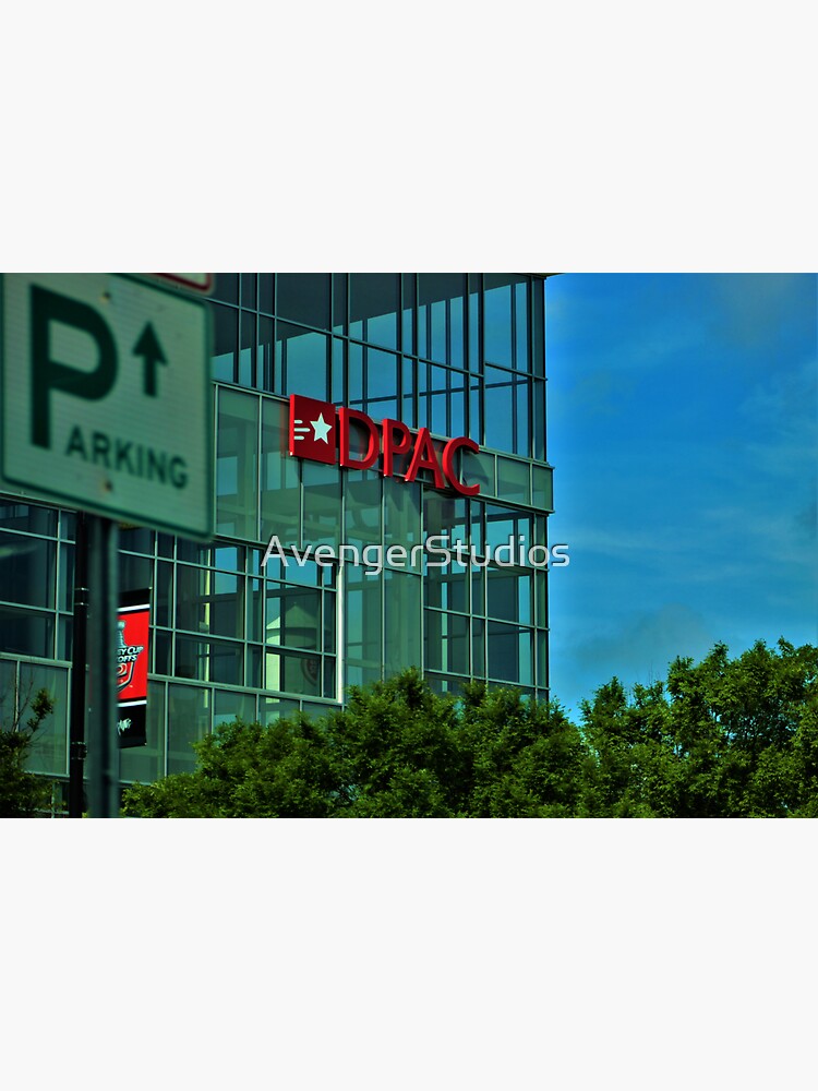 "DPAC w/ Parking" Sticker for Sale by AvengerStudios | Redbubble
