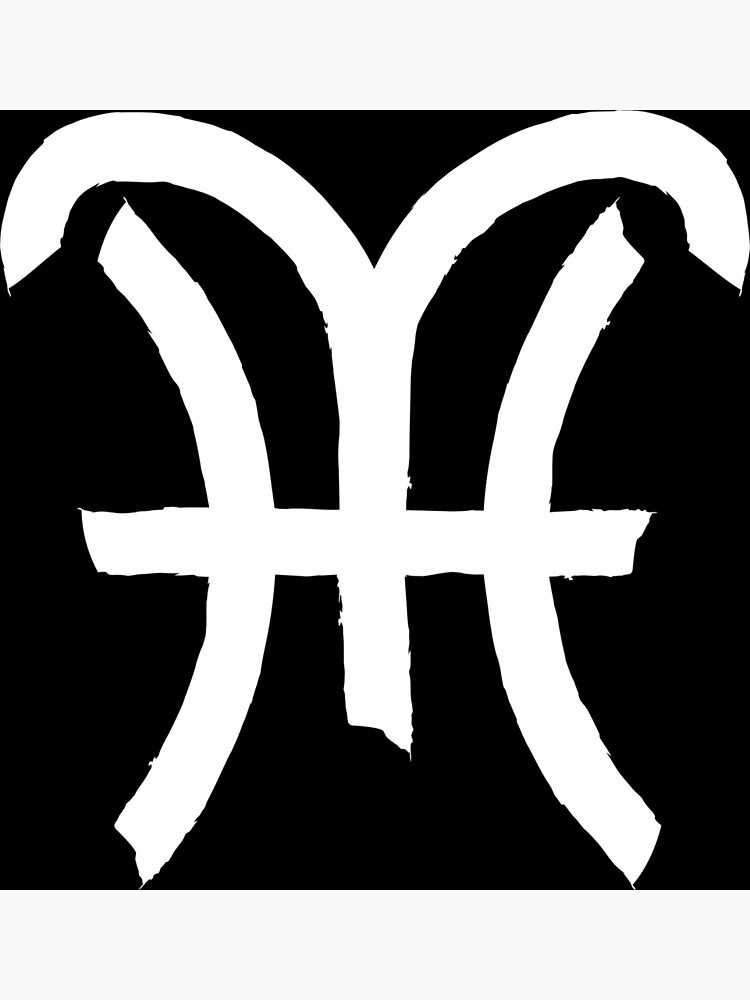 Pisces And Aries Combined Zodiac Signs Double Horoscope Symbols In