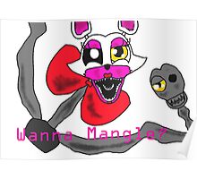 Fnaf Mangle: Posters | Redbubble