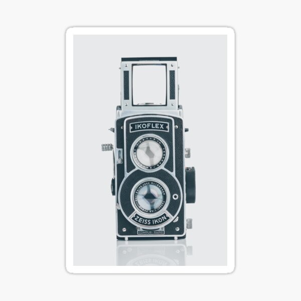 "Camera Wall Art Print | 1939 Zeiss Ikon Ikoflex III | Home Office ...