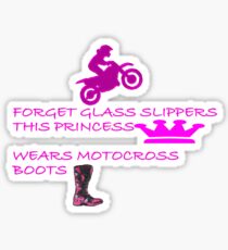 Motocross Girl Stickers | Redbubble
