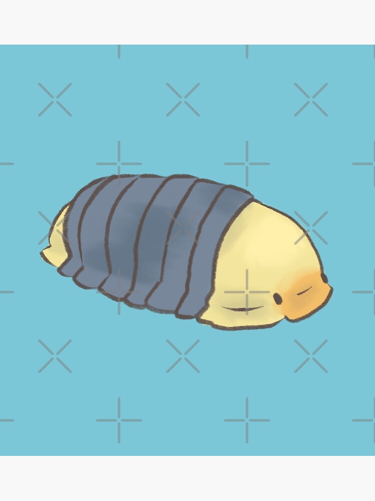 "Rubber Ducky Isopod" Poster for Sale by ManonDeLArt | Redbubble