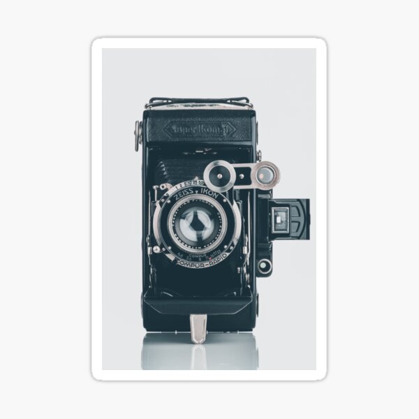 "Camera Wall Art Print | 1934 Zeiss Ikon Ikonta C | Home Office Studio ...