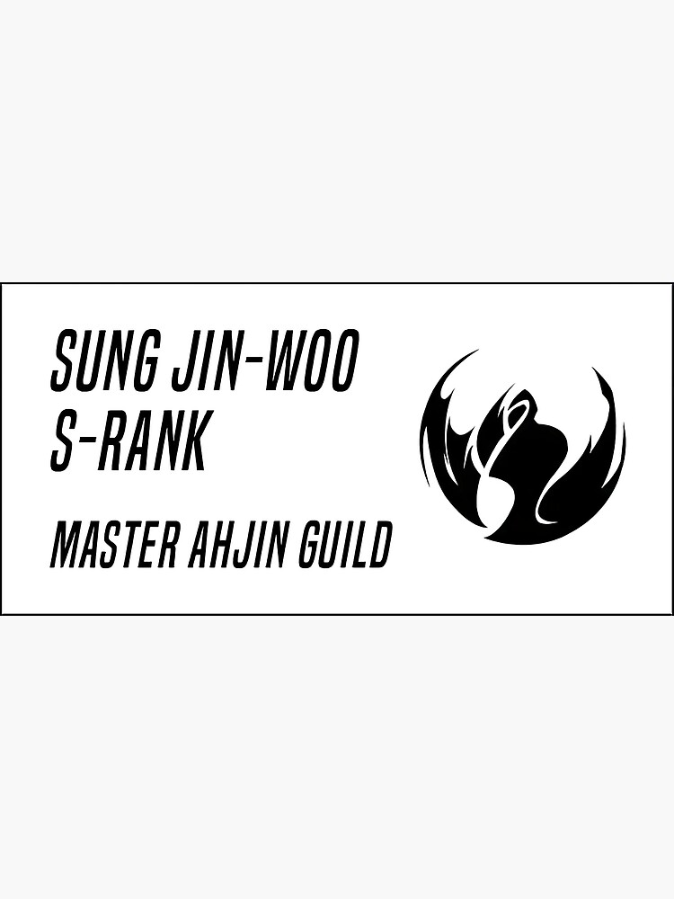 "Master Ahjin Guild Sung Jin Woo" Art Print for Sale by JosephOrozco ...