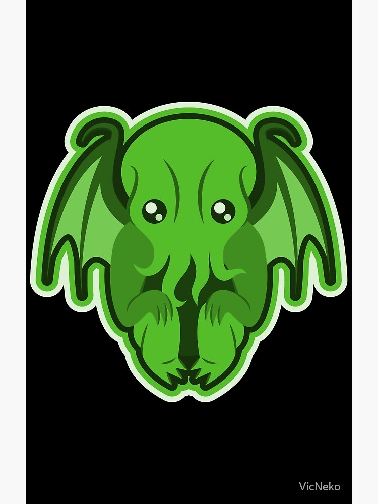 "Baby Cthulhu" Poster by VicNeko | Redbubble