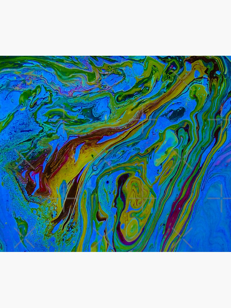 "Hydro Dipped Rainbow Rain" Sticker by ArtRoomOregon | Redbubble