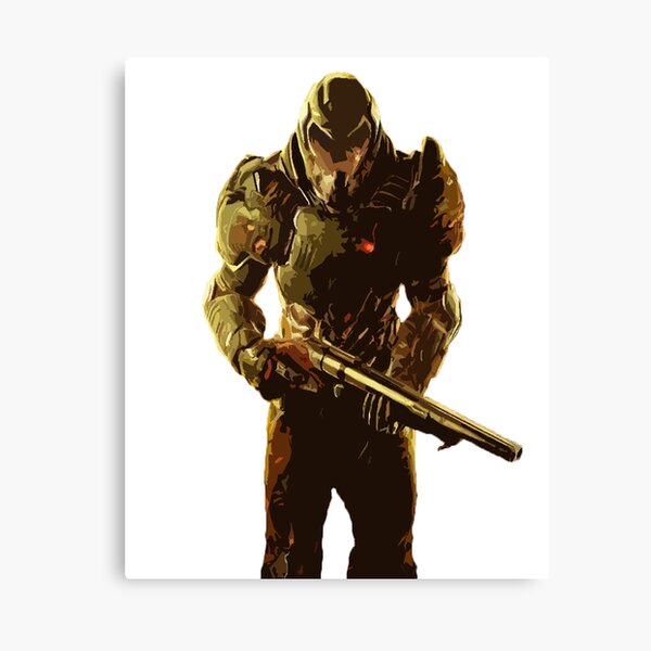 Doom 2016 Canvas Prints | Redbubble