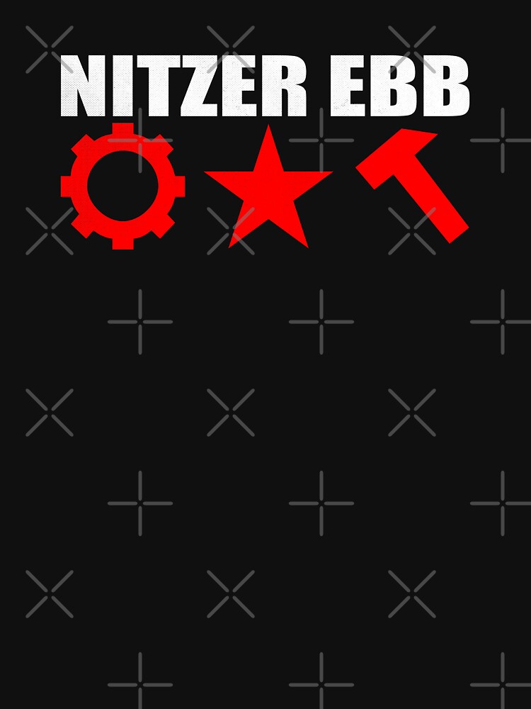 "Nitzer Ebb - EBM" T-shirt for Sale by Black---Rainbow | Redbubble ...