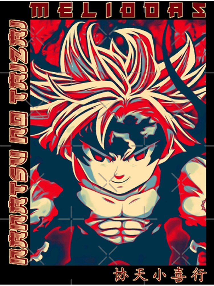 "The Seven Deadly Sins, Meliodas" Poster by Hendra17 | Redbubble