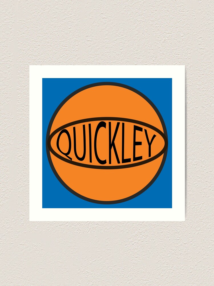 "Immanuel Quickley New York Knicks New Logo" Art Print for Sale by ...