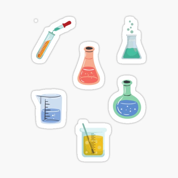 "Copy of Chemistry and science sticker pack 02. " Sticker for Sale by ...