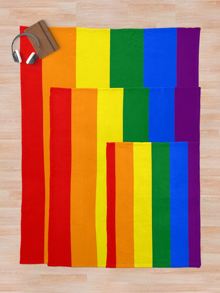 "Gay Pride Blanket| LGBT Flag Phone Accessory| LGBTQ Rainbow| Pride ...