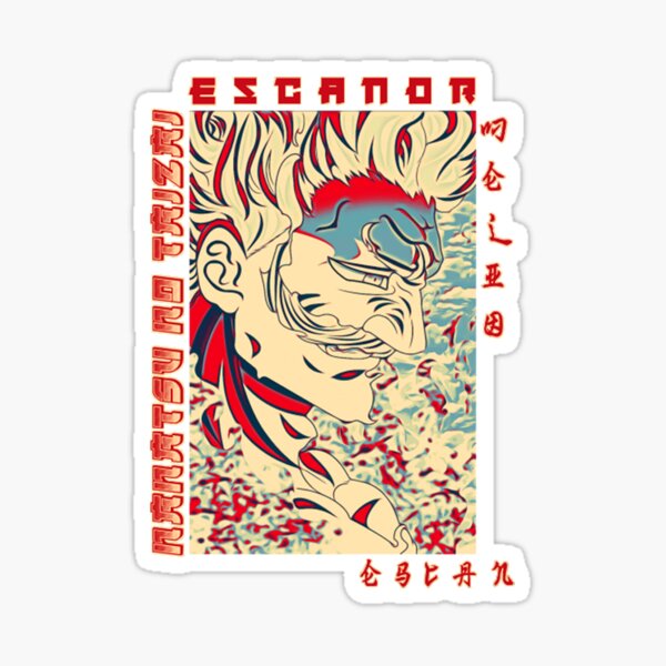 "The Seven Deadly Sins, Escanor" Sticker for Sale by Hendra17 | Redbubble