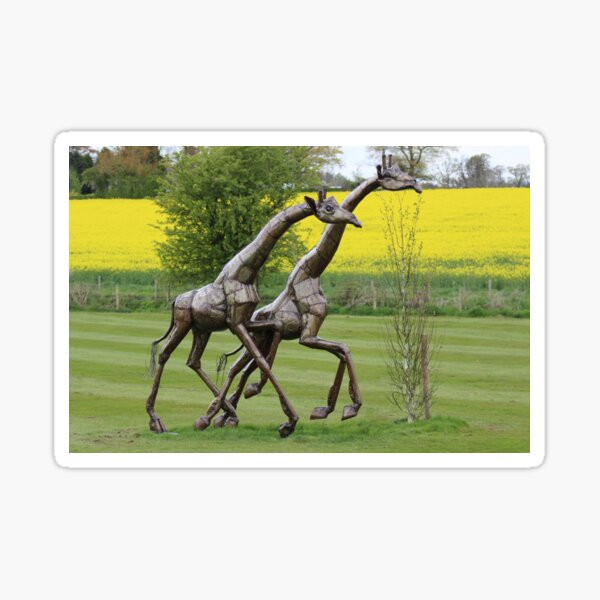 "Neck and Neck" Sticker for Sale by Yampimon | Redbubble