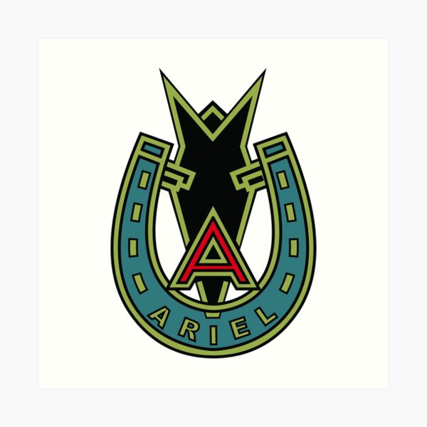 "ARIEL MOTORCYCLE CLASSIC LOGO" Art Print for Sale by allnewproducts ...