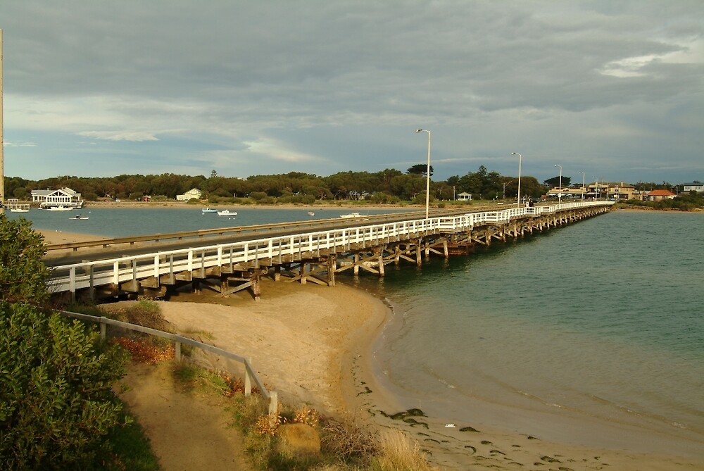 "Joe Mortelliti Gallery - Barwon Heads Bridge, linking Barwon Heads and ...