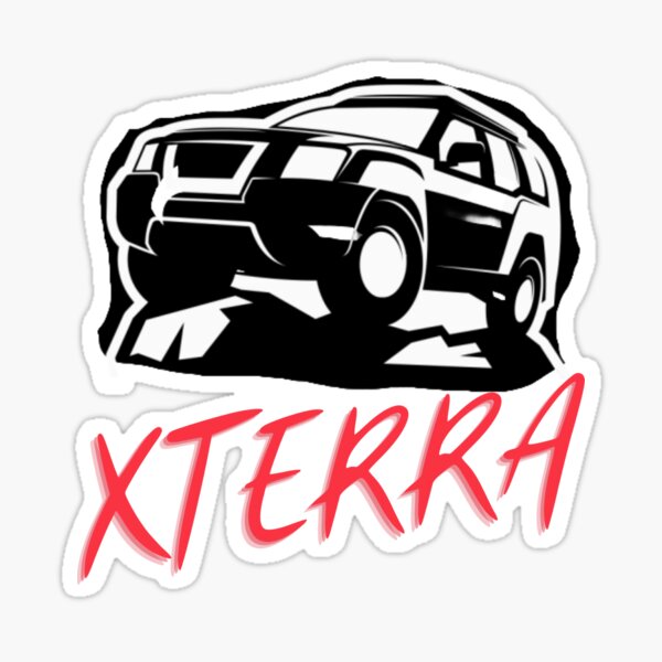 "Xterra" Sticker for Sale by JCall69 | Redbubble