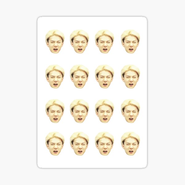 "EXO - "Yehet" Sehun " Sticker for Sale by skiesofaurora | Redbubble