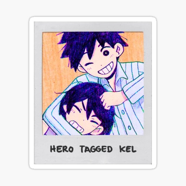 "Hero Tagged Kel - Omori" Sticker by Matthewlll | Redbubble