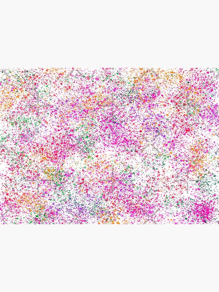 "Paint Spatter Pattern White Bg" Poster for Sale by Zee-Tree | Redbubble