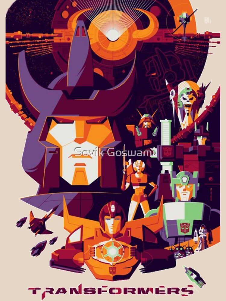 "Transformers fan art merch" Essential T-Shirt for Sale by Sovik ...