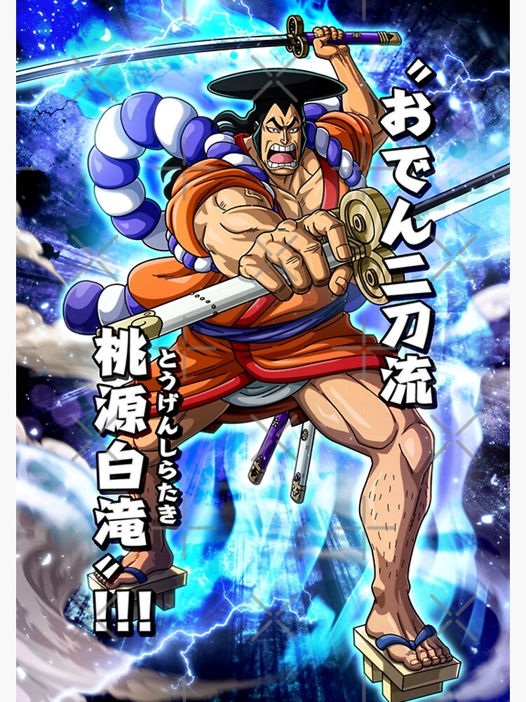 "Oden Kozuki" Poster by Mattfly86 | Redbubble