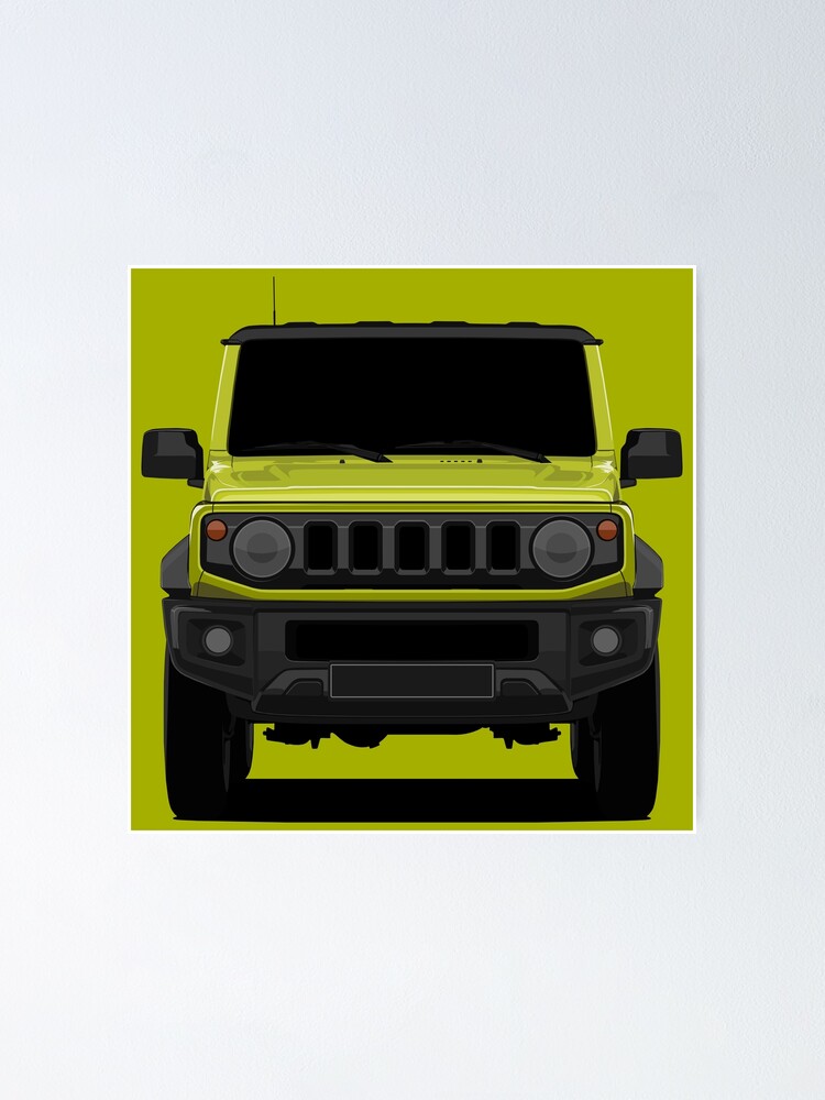 "Suzuki Jimny" Poster for Sale by AUTO-ILLUSTRATE | Redbubble