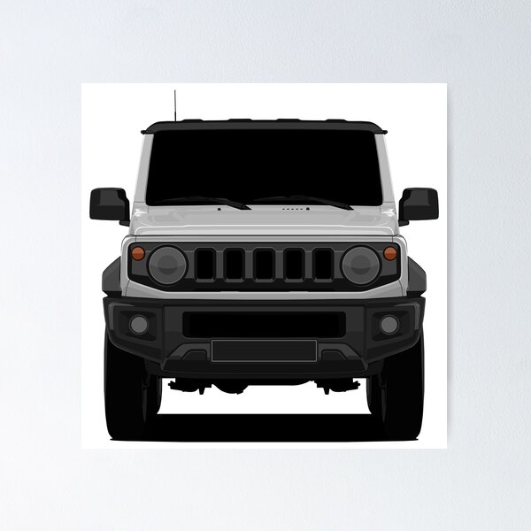 "Suzuki Jimny" Poster for Sale by AUTO-ILLUSTRATE | Redbubble