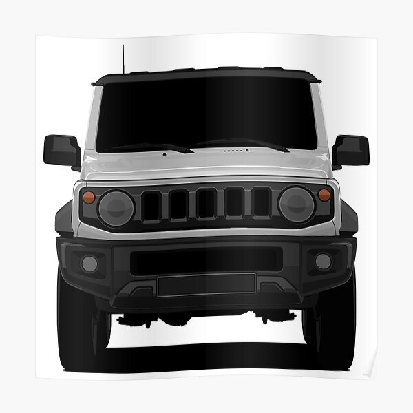 "Suzuki Jimny" Poster by AUTO-ILLUSTRATE | Redbubble