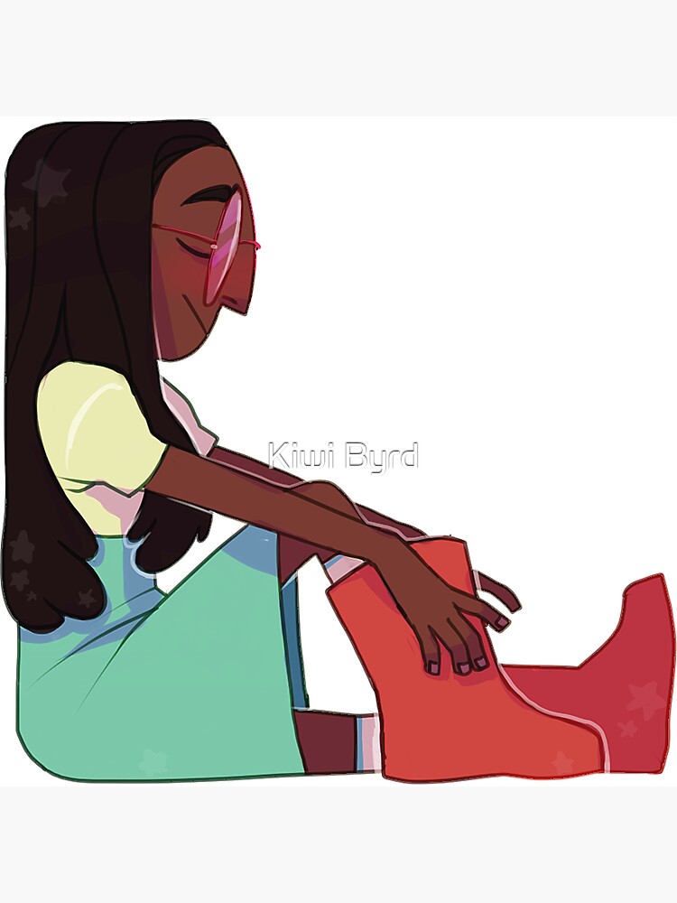 "Square Connie" Sticker for Sale by Kiwi Byrd | Redbubble
