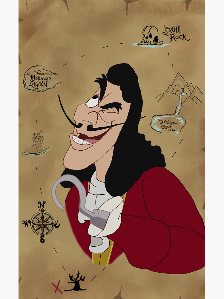 "Good form," Mr Smee? Blast good form!" Sticker for Sale by Animatted7 ...