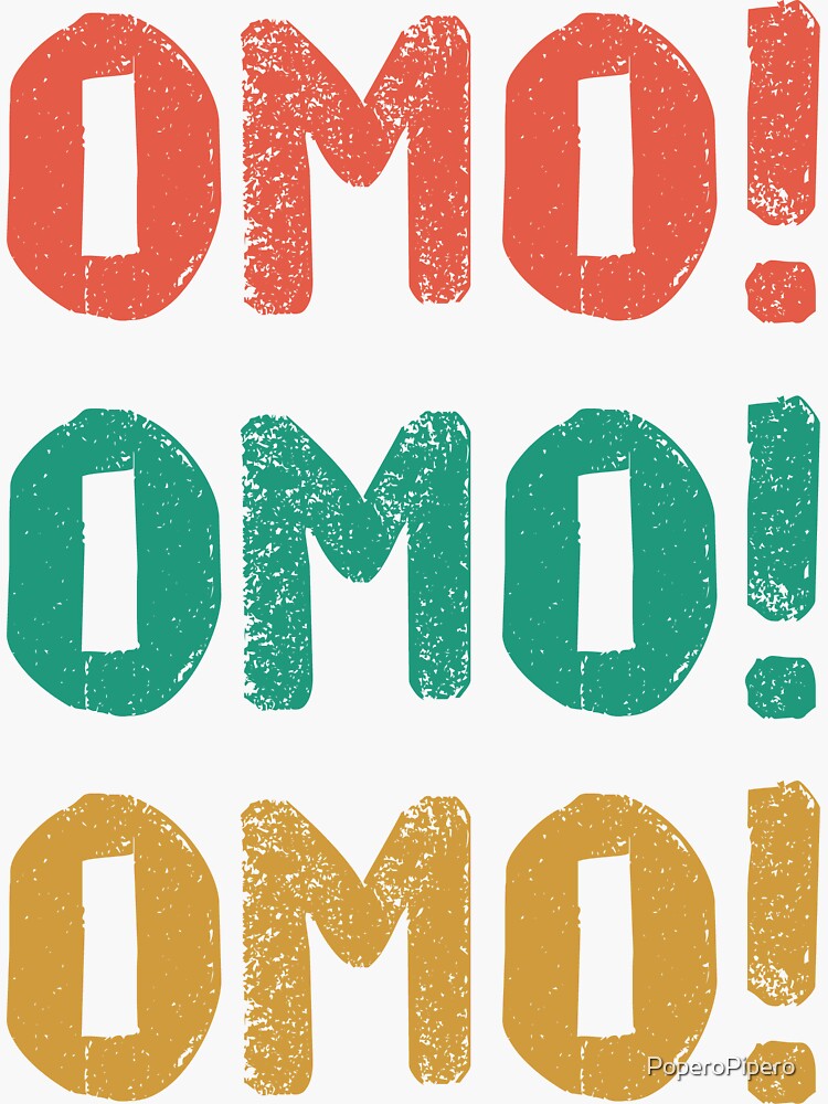 "Omo! Korean K-Drama" Sticker by PoperoPipero | Redbubble