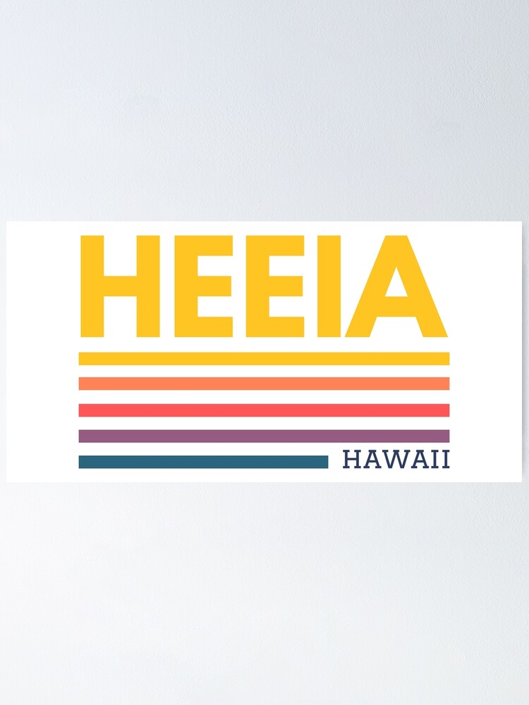 "Heeia Hawaii" Poster by Taumaturgo | Redbubble