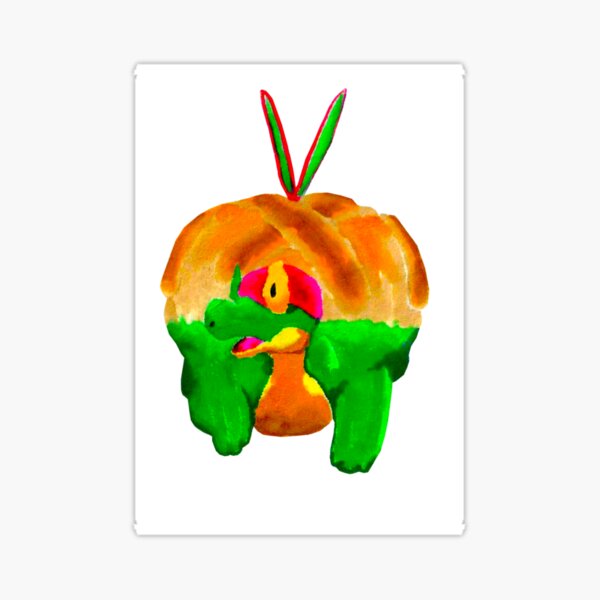 "Apple Pie Dragon" Sticker by ArtofaNobody | Redbubble