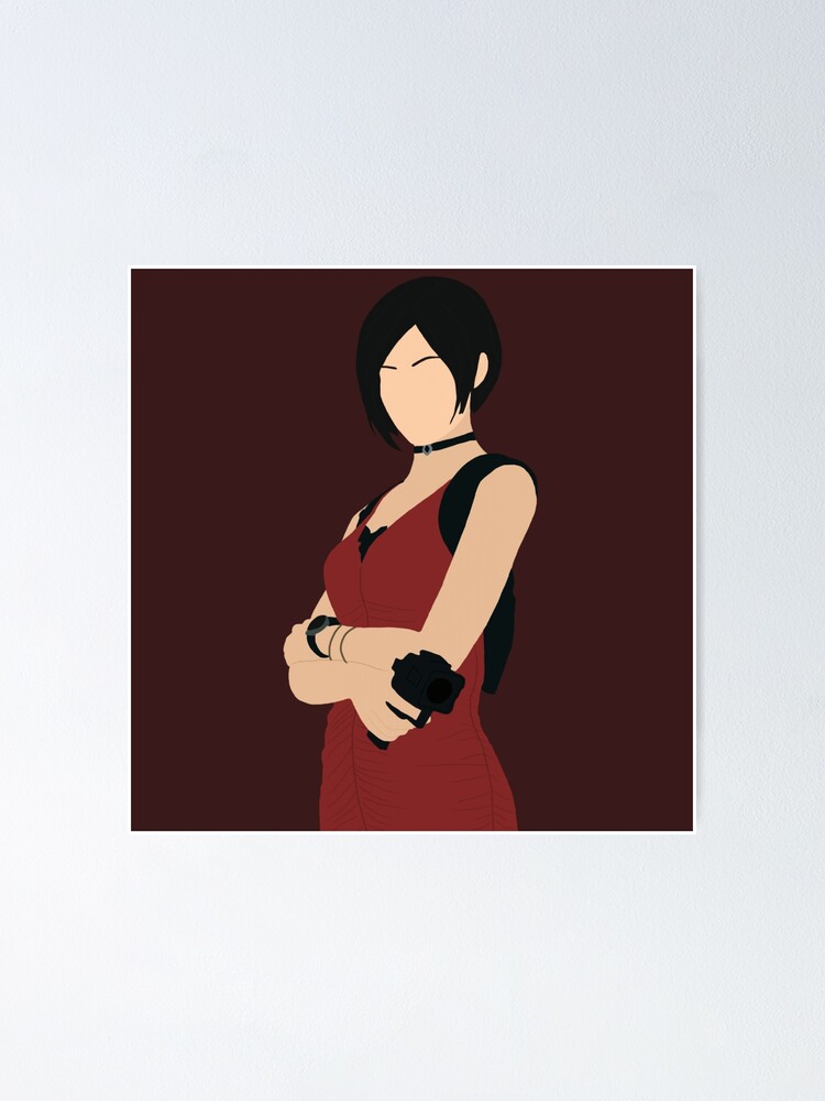 "Resident Evil Ada Wong " Poster for Sale by senaeksi | Redbubble