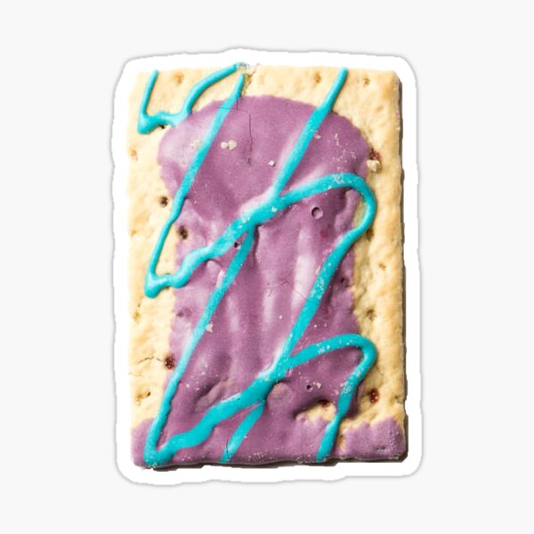 "Toaster Pastry with Blueberry Frosting" Sticker for Sale by Darcy777 ...