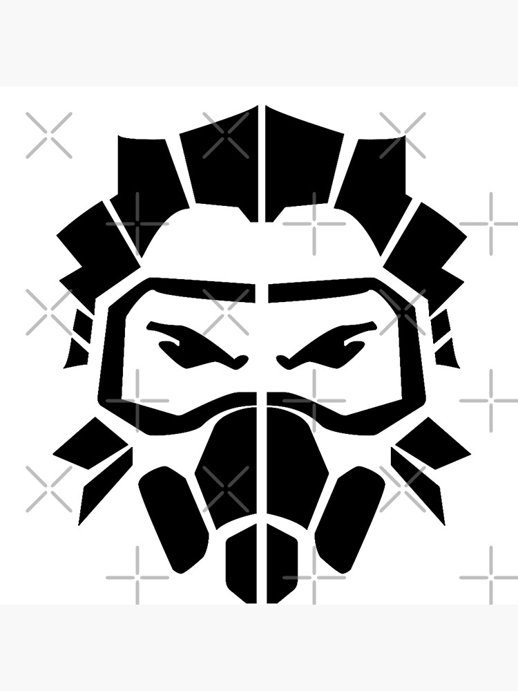 "Caustic Apex Legends Black Icon" Poster by PAULDRAW12 | Redbubble