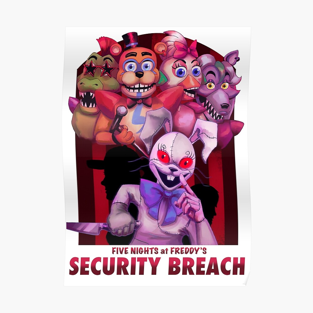 Paper Greeting Cards FNAF Security Breach Birthday Cards ! etna.com.pe