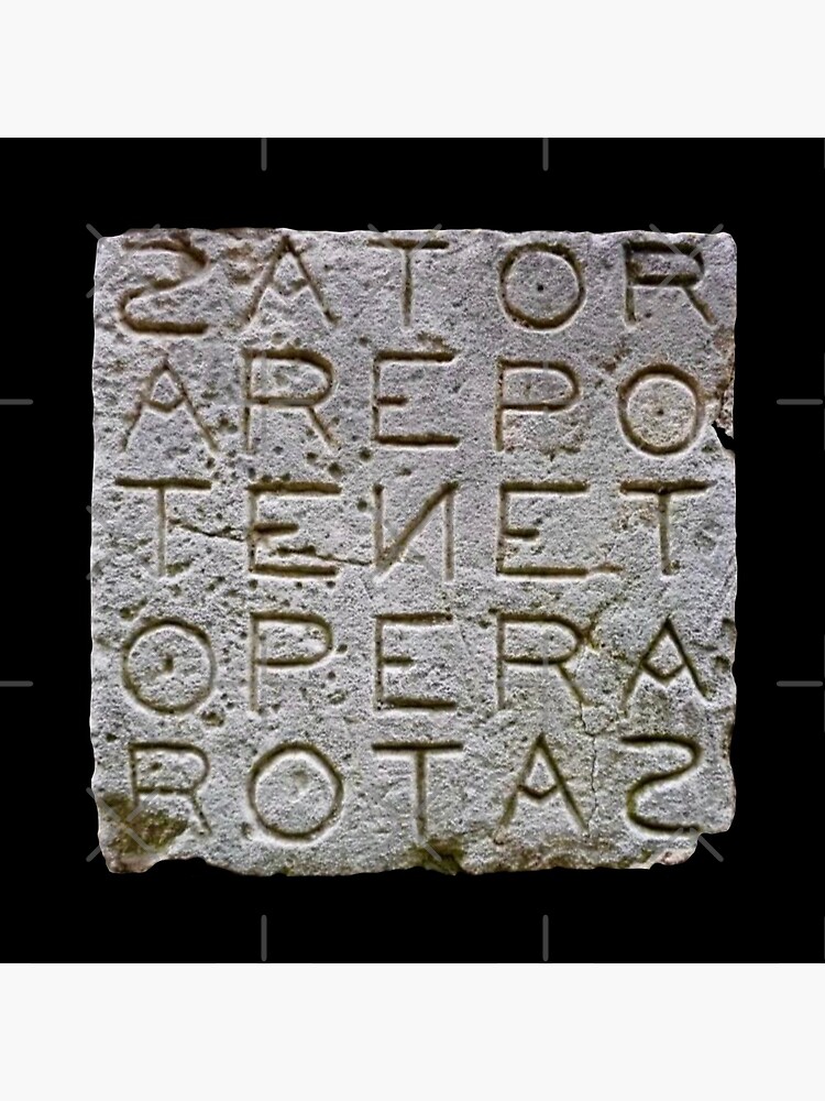 "SATOR square" Acrylic Block for Sale by DotorEaon | Redbubble