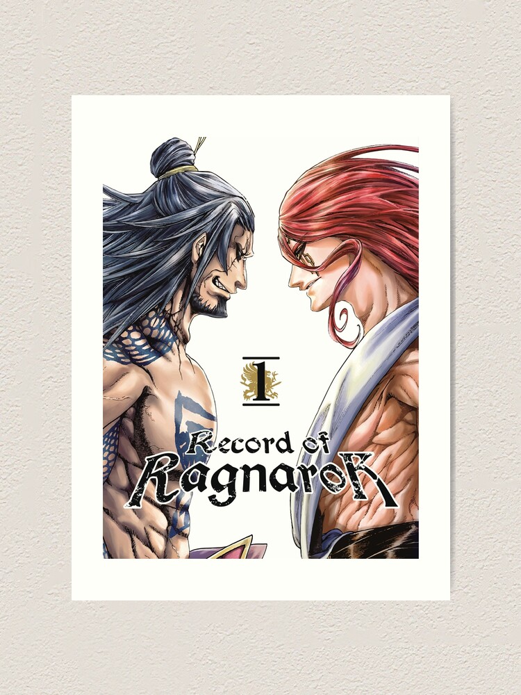 "Record of Ragnarok first fight Lu bu vs Thor" Art Print for Sale by ...