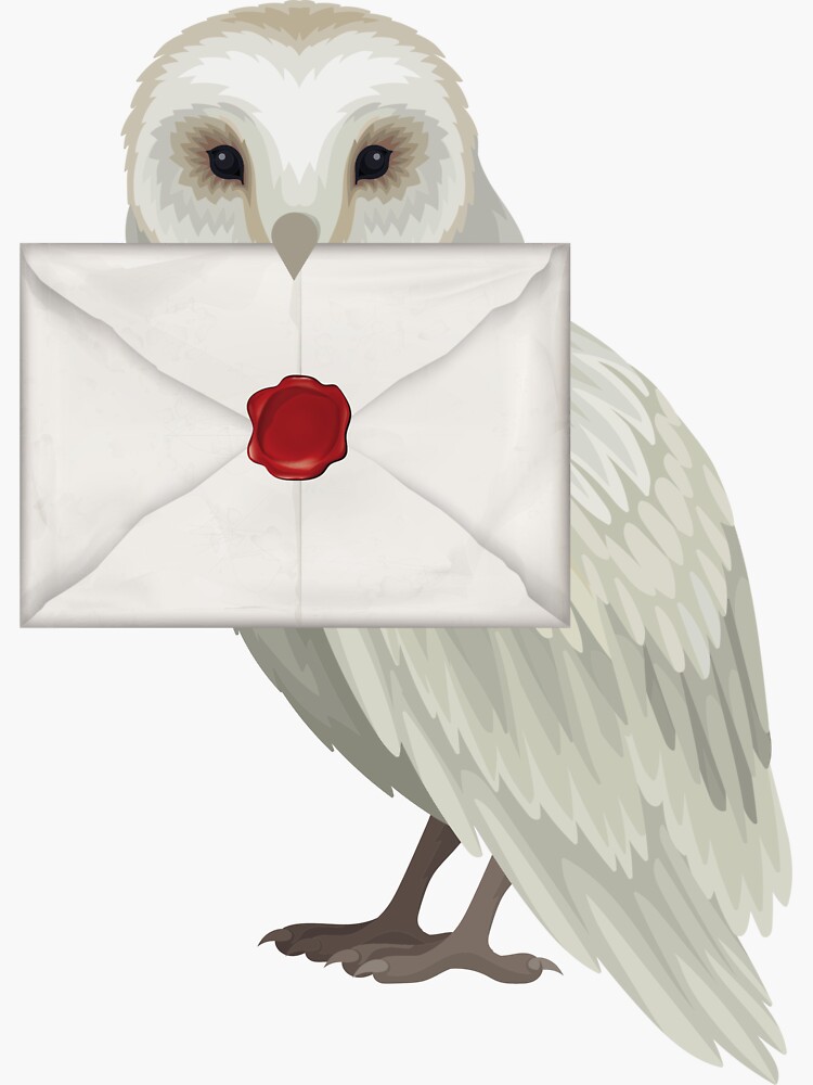 "Hedwig" Sticker by inspiredtiger | Redbubble