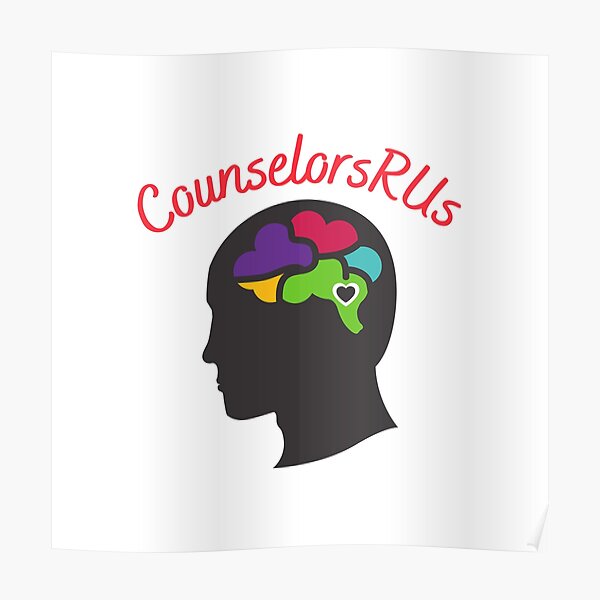 "Counselors R Us Logo" Poster by CounselorsRUs | Redbubble