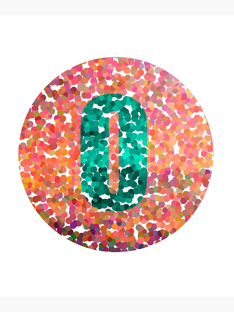 "Colour Test / Color Blind Test" Poster by ReshenNY | Redbubble