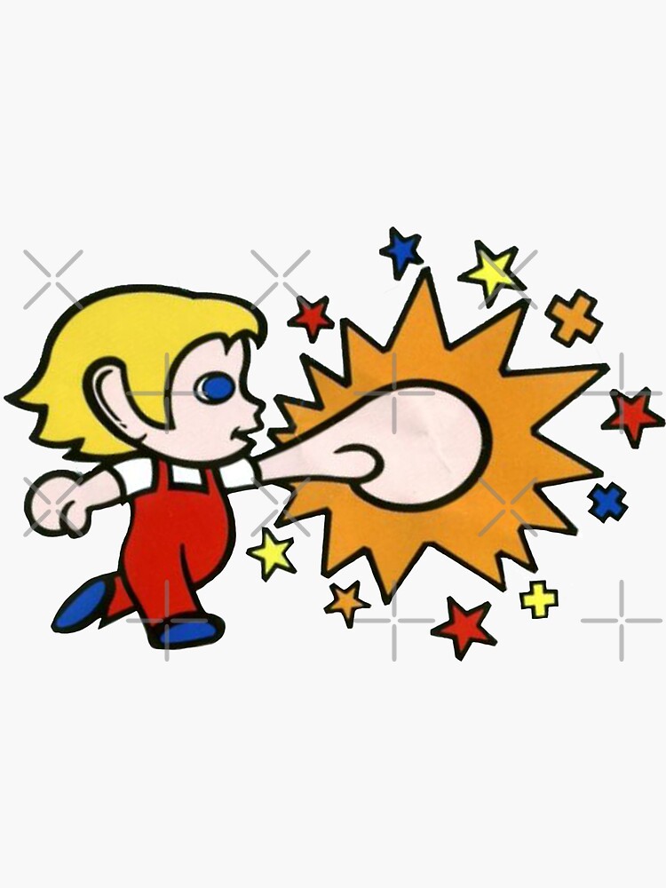 "Alex Kidd Master System Mascot" Sticker for Sale by Xanderlee7 | Redbubble