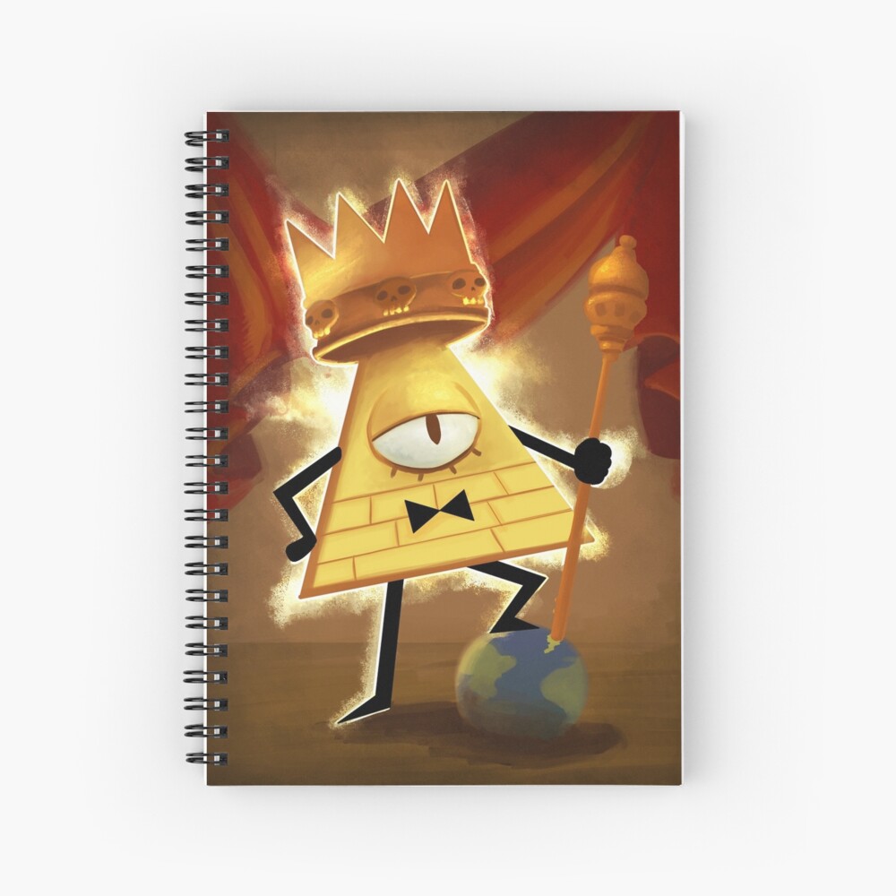 "bill cipher" Spiral Notebook by chilensisboy | Redbubble
